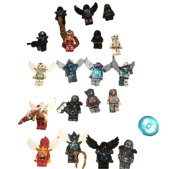 Lego Toys Lego Legends Of Cheema Mini Figurines W Weapons Assorted